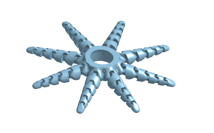 Print-in-Place Octopus Body by Sawyer Lacy | Download free STL model ...