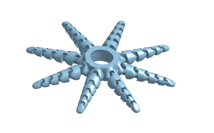Print-in-Place Octopus Body by Sawyer | Download free STL model ...