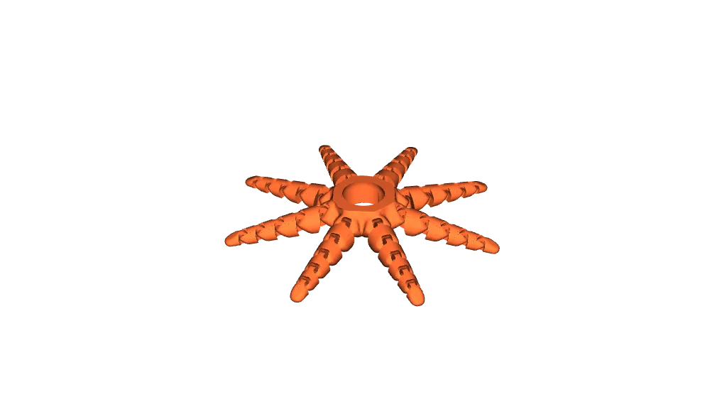 Print-in-Place Octopus Body by Sawyer | Download free STL model ...