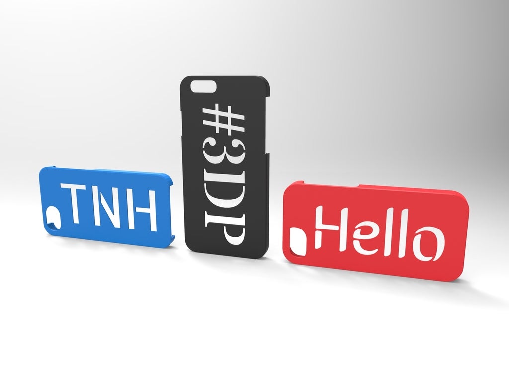 Customizable Stencil Font iPhone Case by TheNewHobbyist | Download free ...