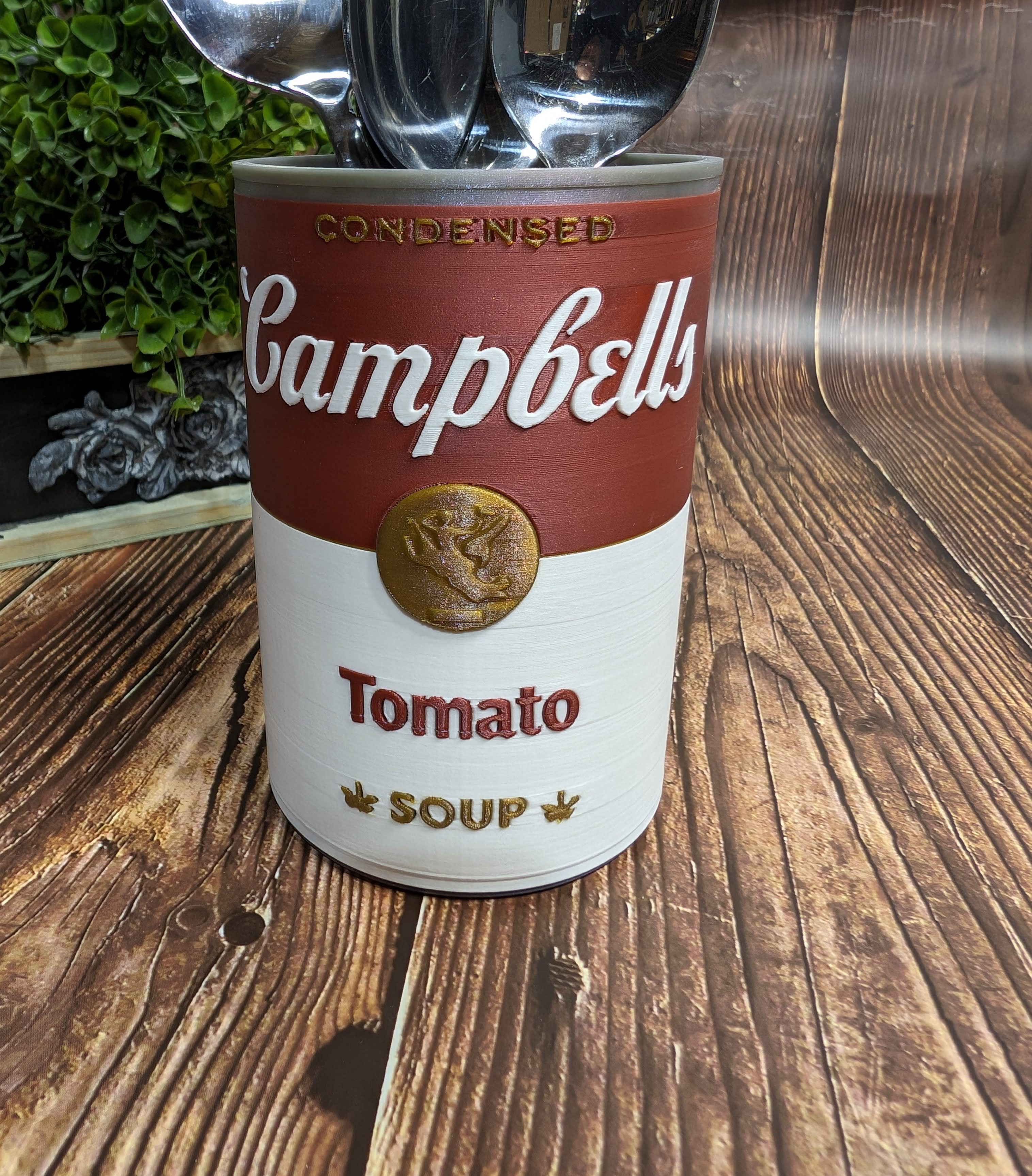 Tomato Soup Can Utensil Holder or Pen Holder by Jacob Warner | Download ...