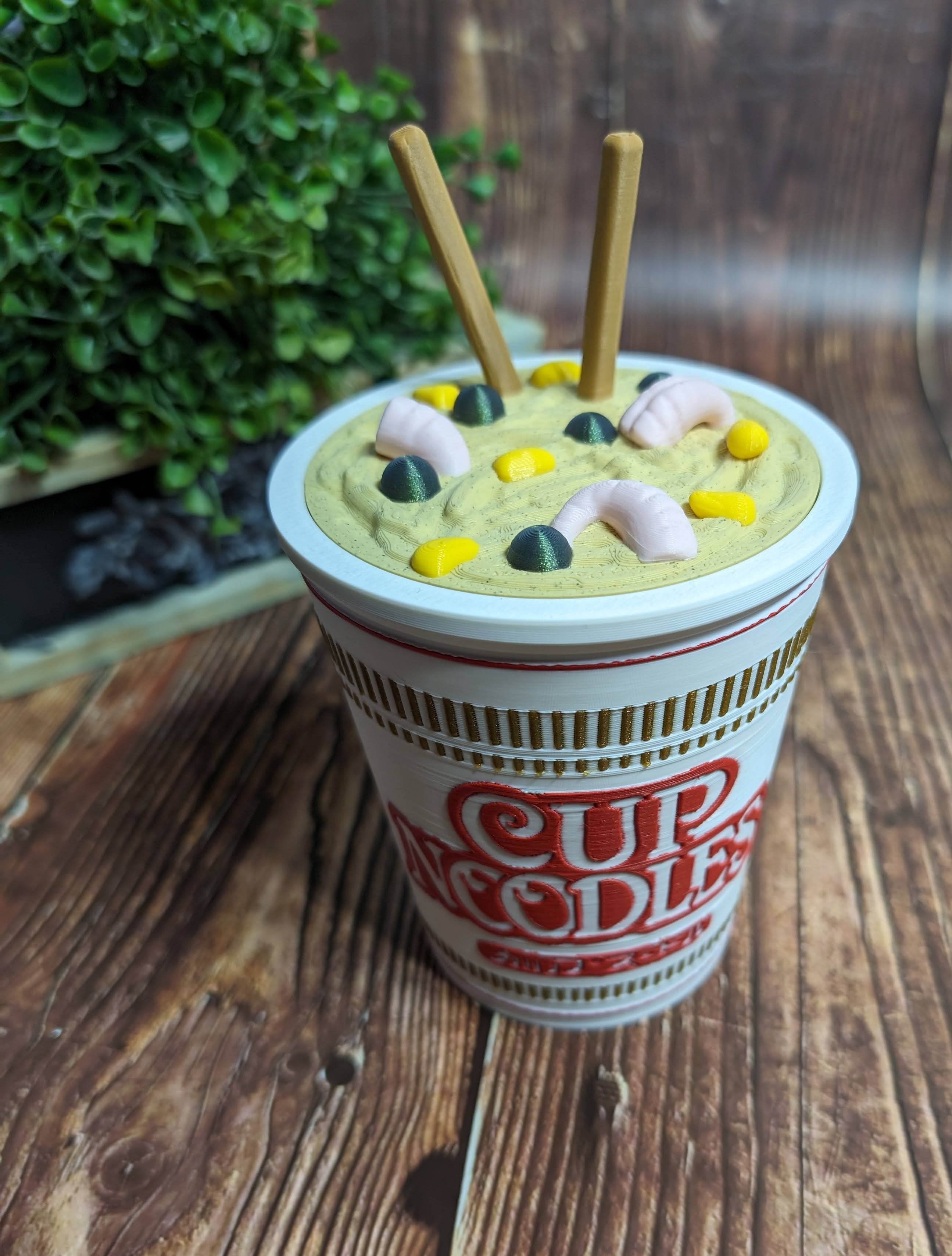 Cup of Noodles by Jacob Warner | Download free STL model | Printables.com