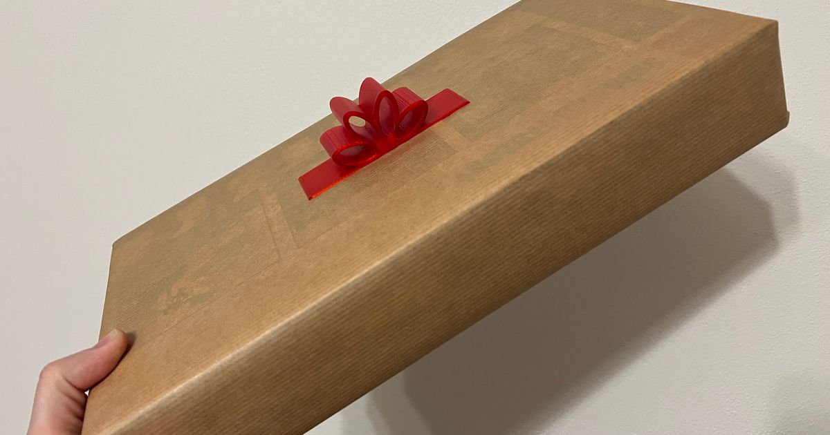 Gift Ribbon by czLukasss | Download free STL model | Printables.com
