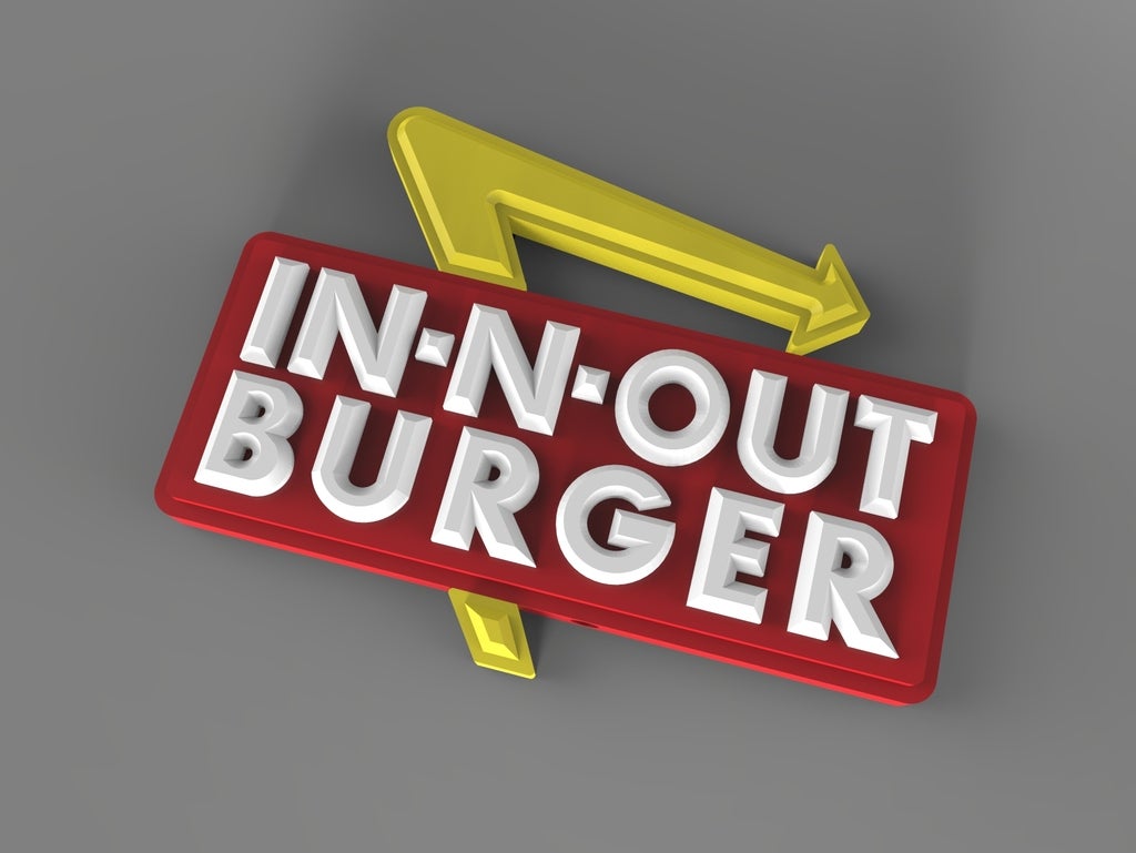 Miniature In-N-Out Sign par TheNewHobbyist | Téléchargez gratuitement ...