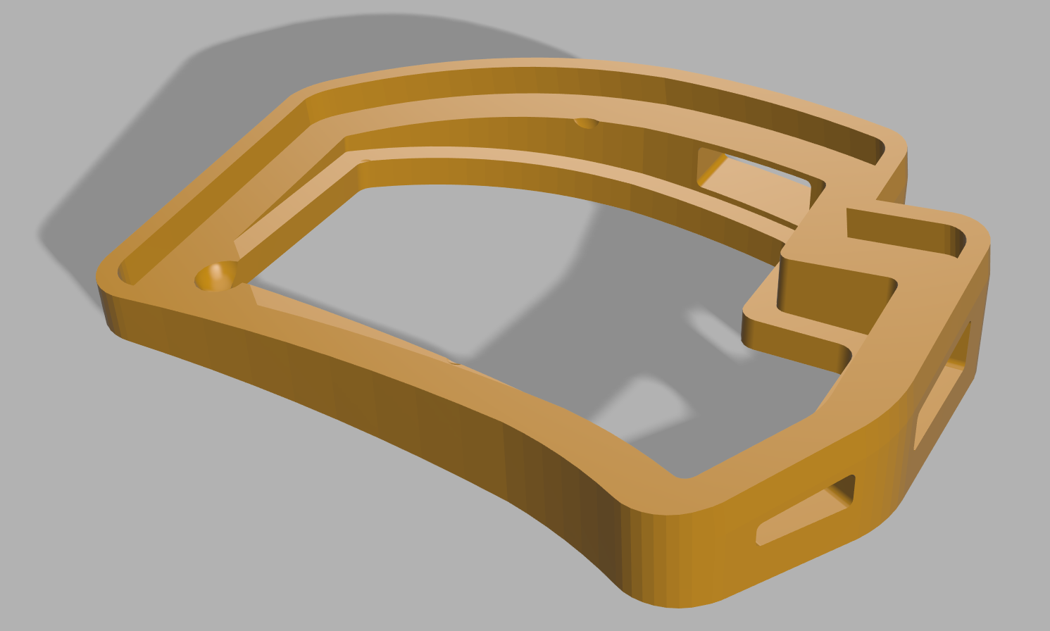 Ferris Sweep case & tenting stand - tilt on X, Y axis by HairlessApe ...
