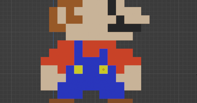 Mario Pixel art by T-Models | Download free STL model | Printables.com