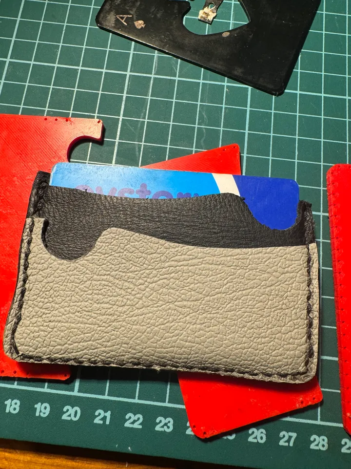 Leather Card Holder Templates by Alex Georgiou | Download free STL ...