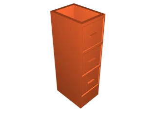 File Cabinet for Needle Files by awkwardcarl | Download free STL model ...