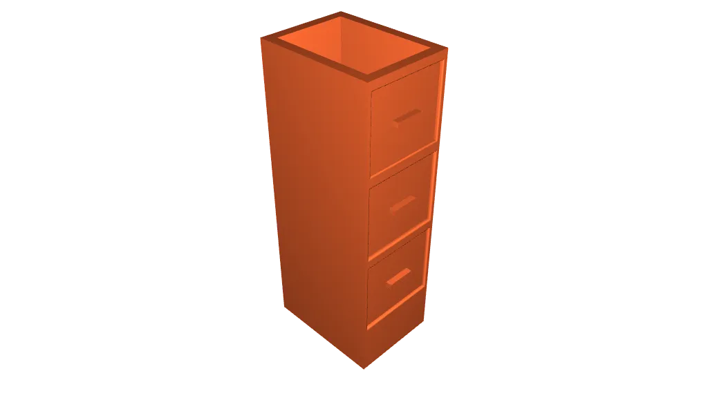 File Cabinet for Needle Files by awkwardcarl | Download free STL model ...
