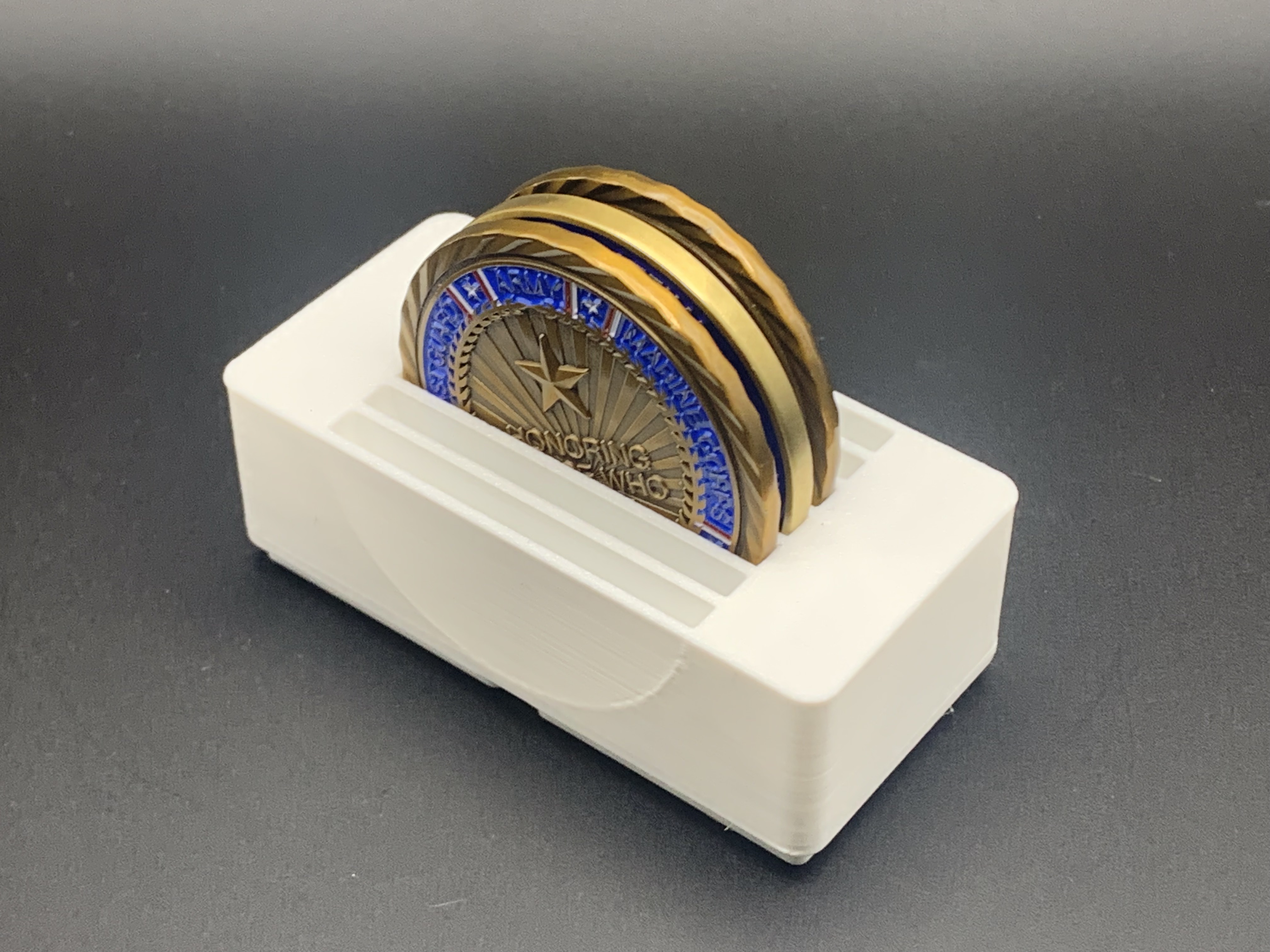 Grifinity Challenge Coin Holder 1x2 by Alex Silva | Download free STL ...