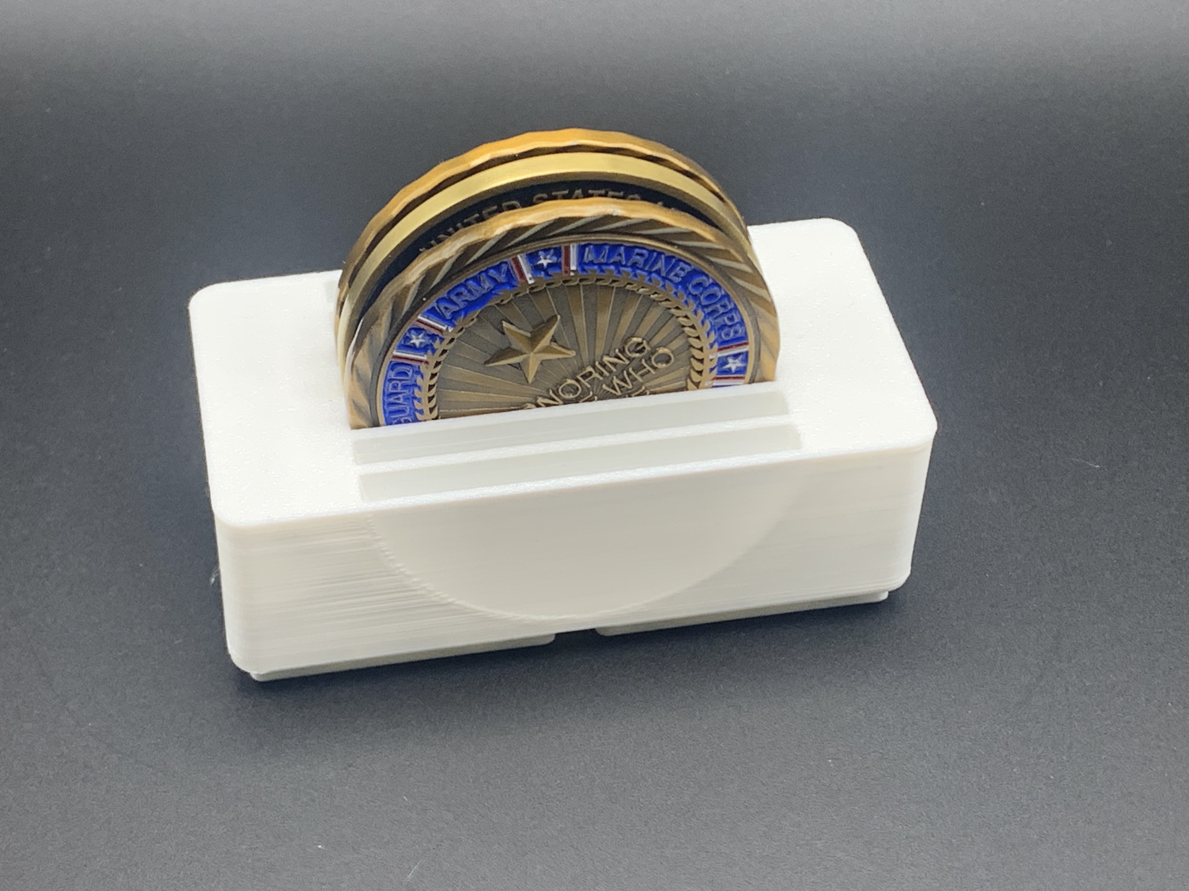 Grifinity Challenge Coin Holder 1x2 by Alex Silva | Download free STL ...