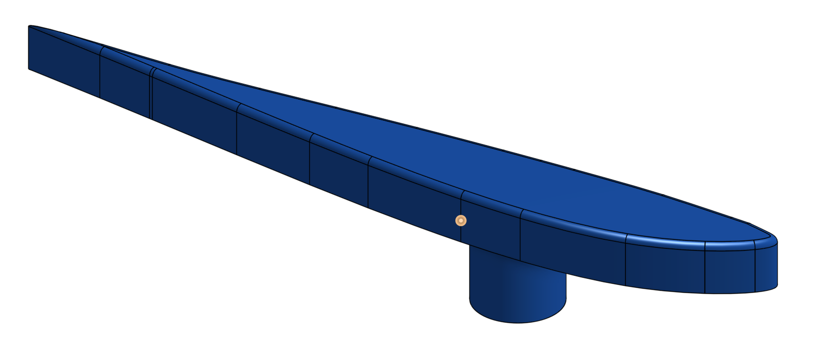 RC Glider Plane Wing With High Efficiency Aerofoil von Theo Nichols ...