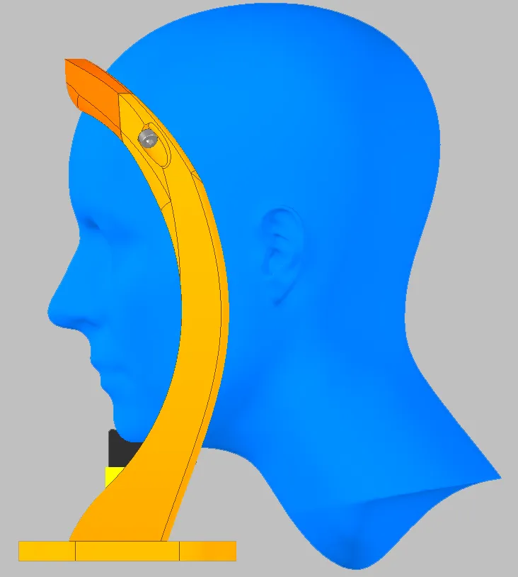 Optometrist Head Rest for Eye & Iris Photography by Pidrittel ...