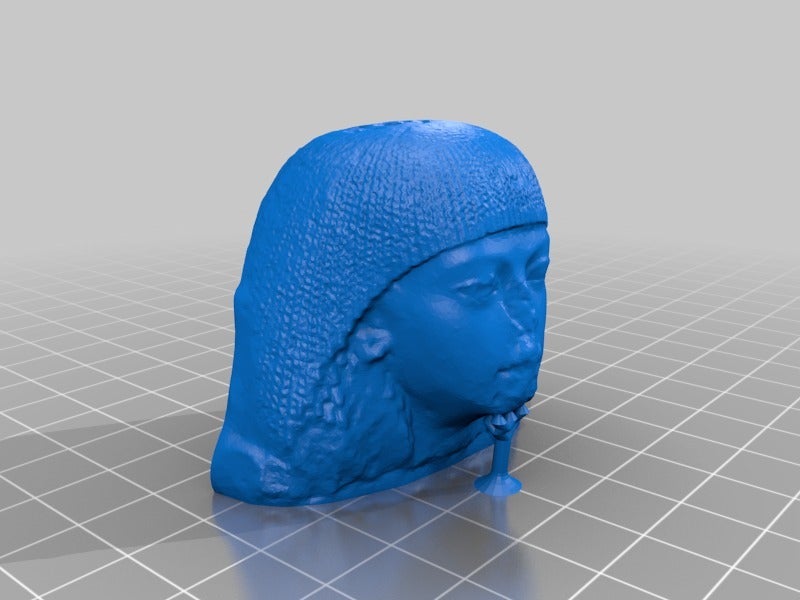 Statue head of a man by TheNewHobbyist | Download free STL model ...