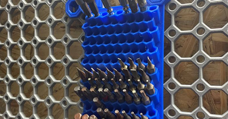 Multiboard - Hex Bit Holder REMIX 135-Bits by Ash | Download free STL model | Printables.com