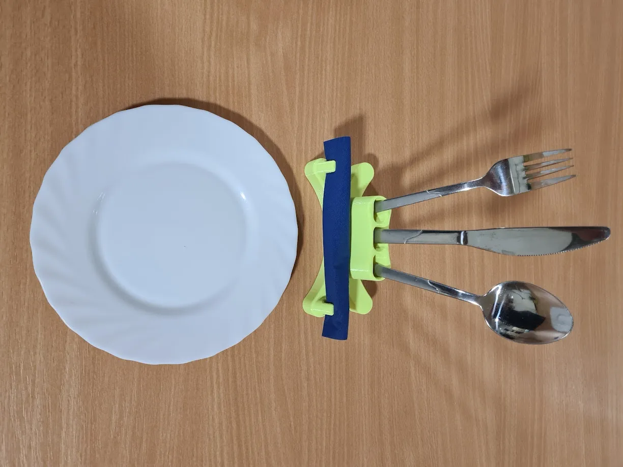 Placemat Cutlery Holder by Wilko_SLO | Download free STL model ...