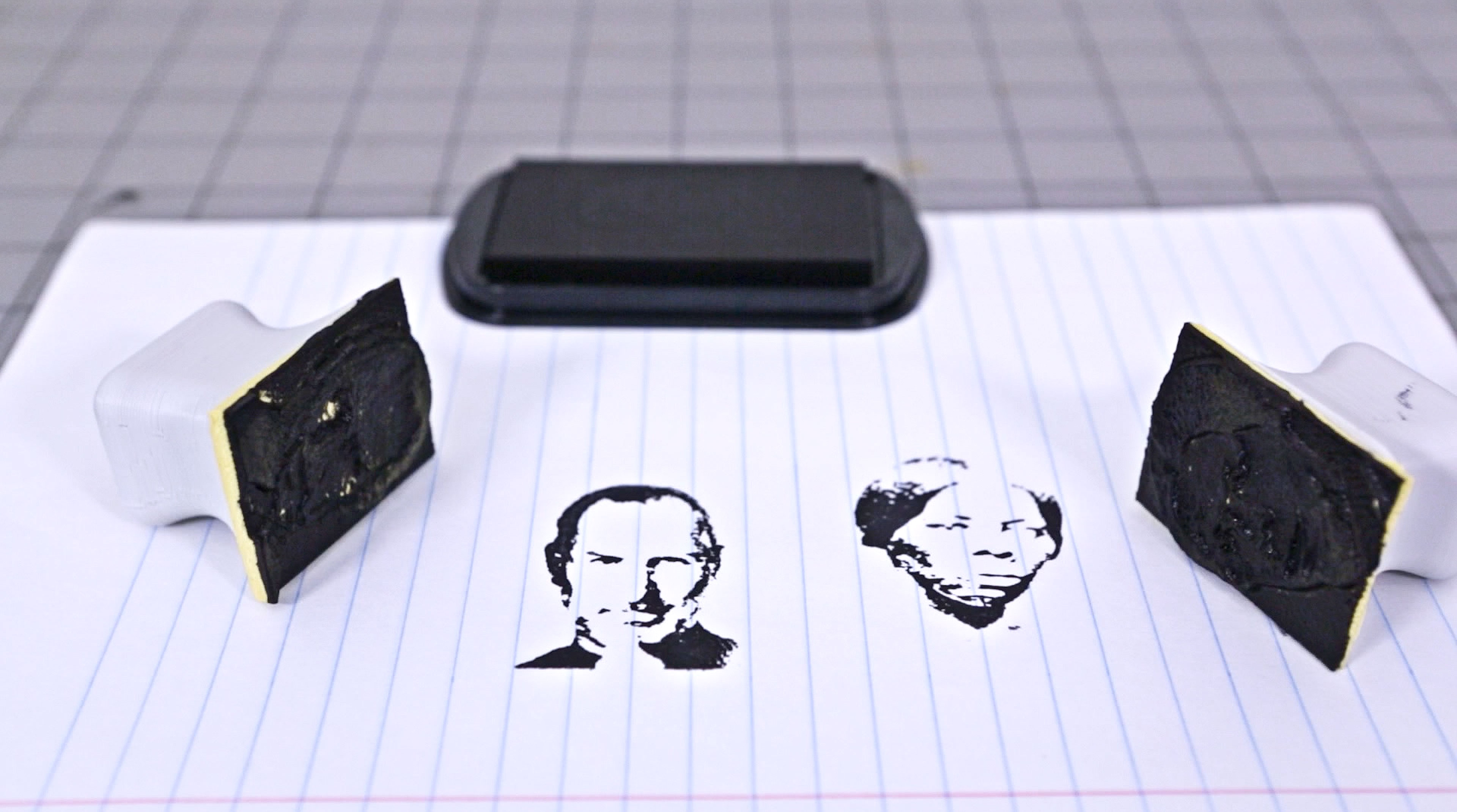 Stamp molds @ustreasury by Adafruit | Download free STL model ...