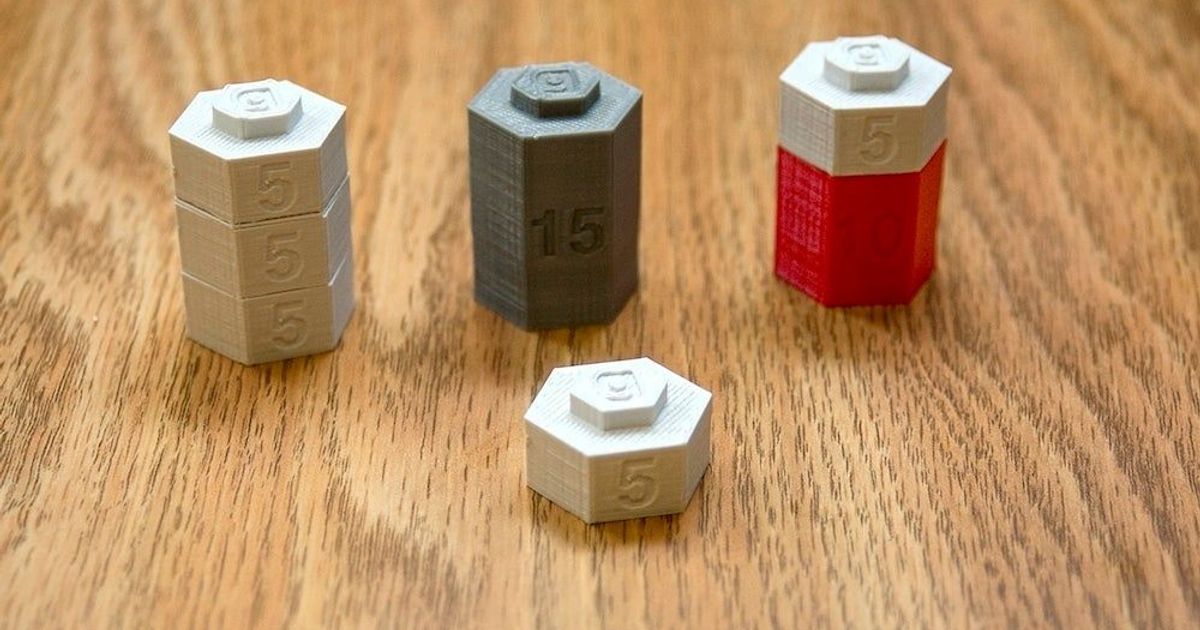 Math Stacks - Stackable Weight Set by TheNewHobbyist | Download free ...