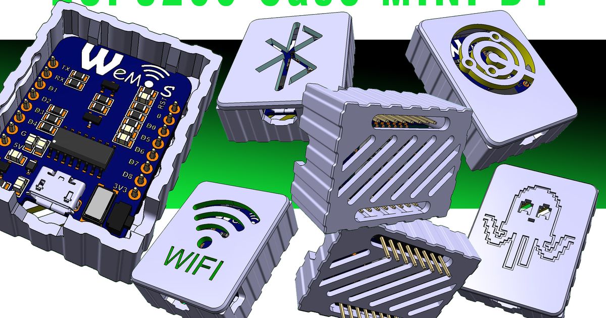 ESP8266 by Predy | Download free STL model | Printables.com