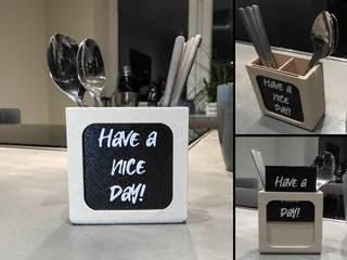 Spoon box for MRE spoon by vintrlos | Download free STL model ...