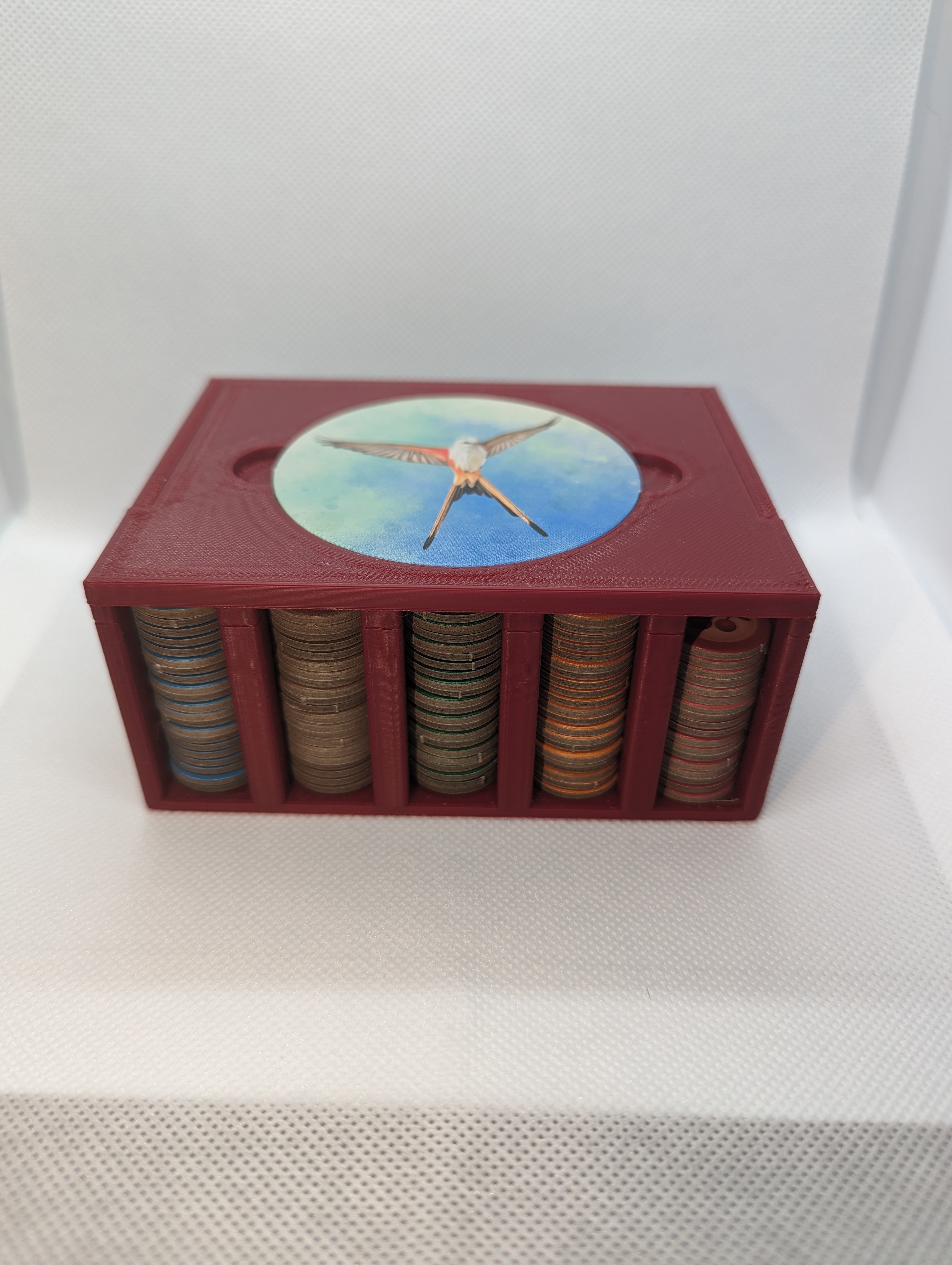 Wingspan Egg & Food Supply Box with Sliding Lid by Ember Designworks ...