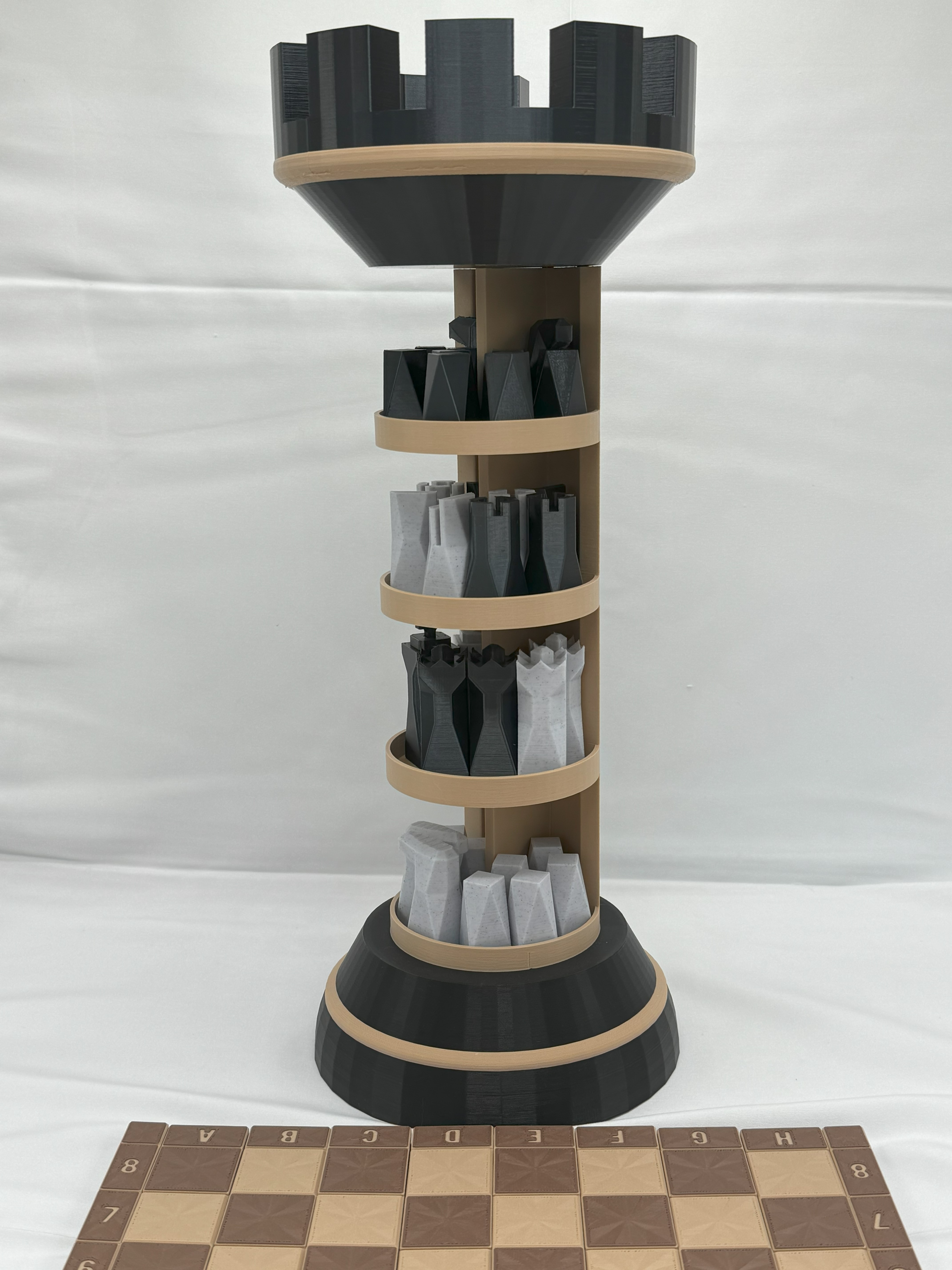 MagnoWrap Rook Chess Tower by JonDotG | Printables Store