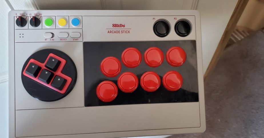 8bitdo Arcade Stick Keyboard Keys By Taosd Download Free Stl Model