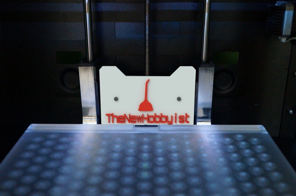 Customizable Replicator 1, 2, and 2X Backplate by TheNewHobbyist ...