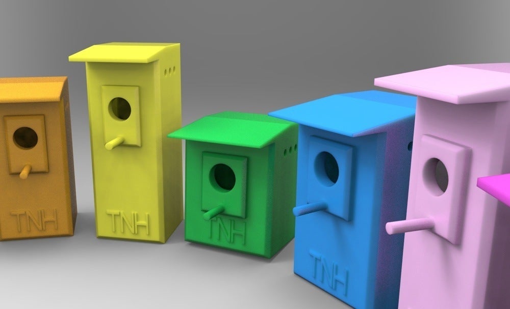 Bird House Customizer by TheNewHobbyist | Download free STL model ...
