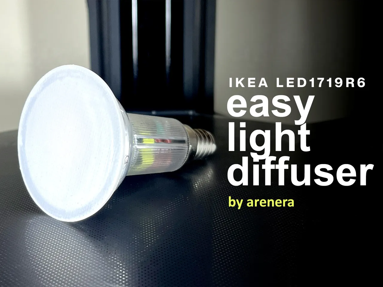 Easy light diffuser by arenera | Download free STL model | Printables.com
