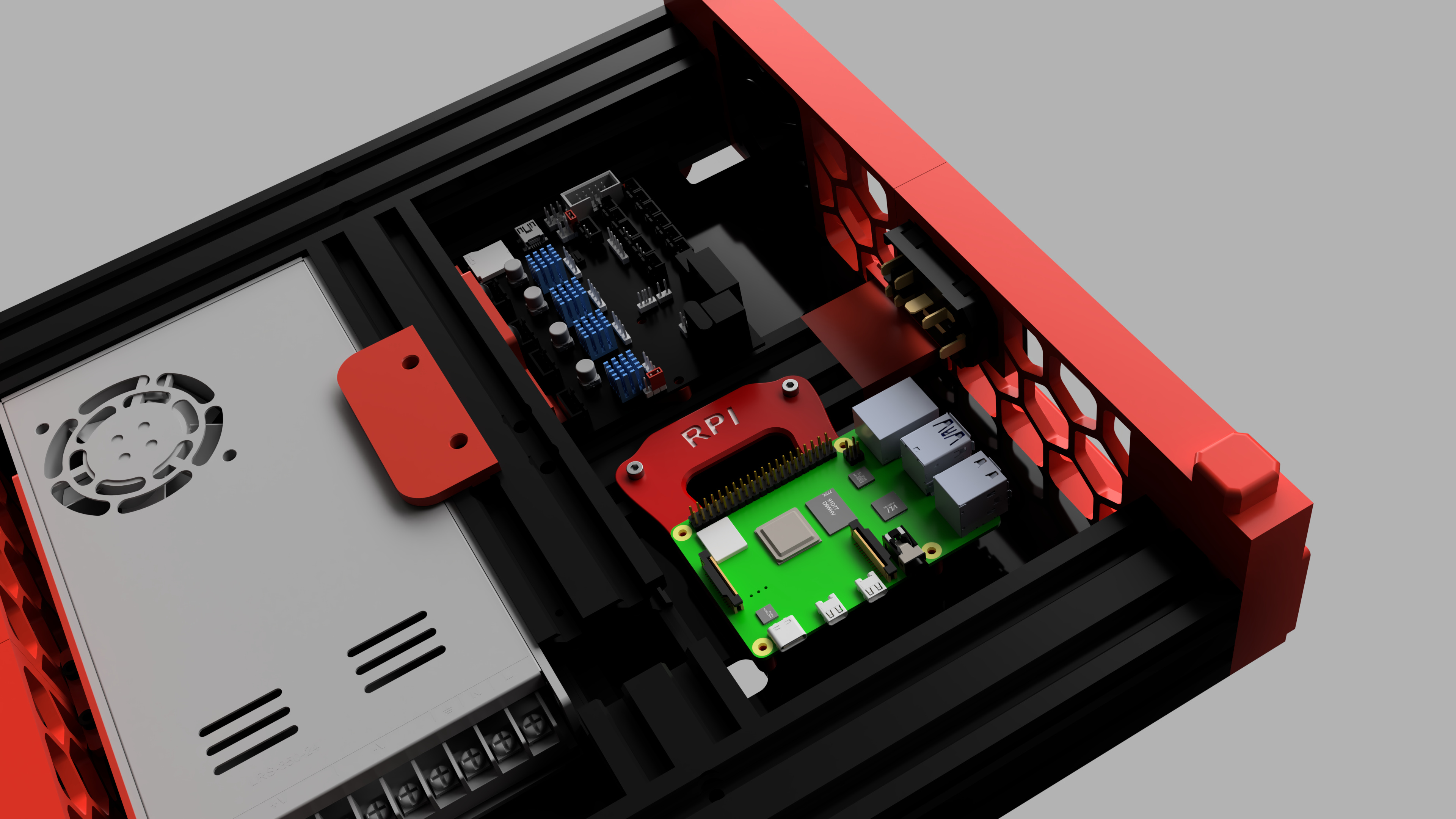 RPI Mount for Voron Switchwire by Drak | Download free STL model ...