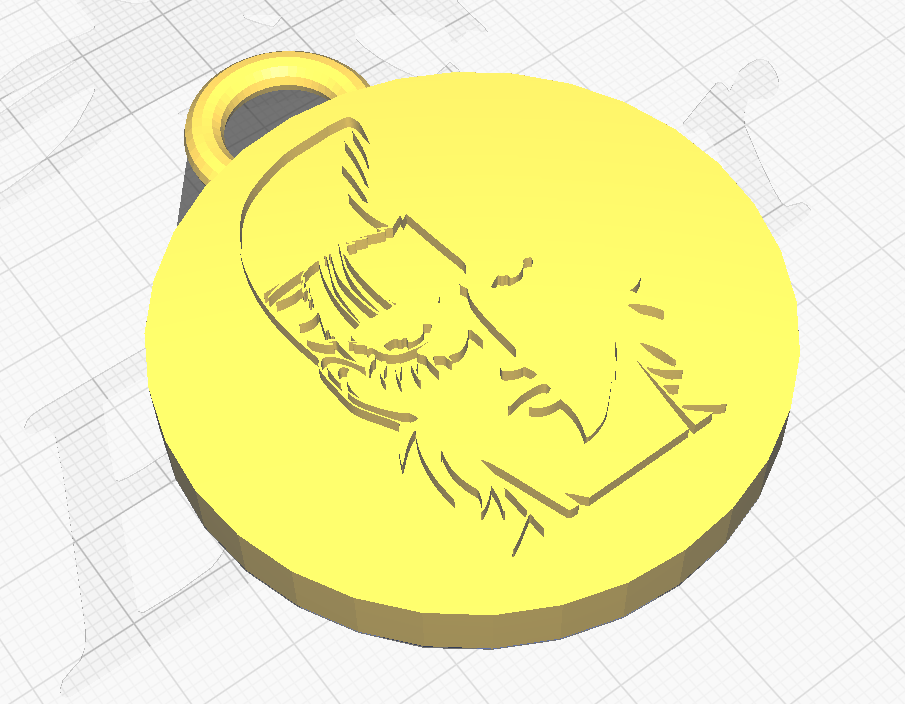 Eren Yeager Keychain by TheBeast1174 | Download free STL model ...