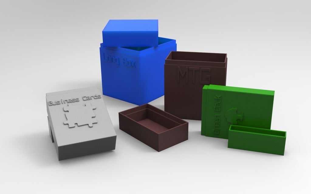 Card Case Customizer by TheNewHobbyist | Download free STL model ...