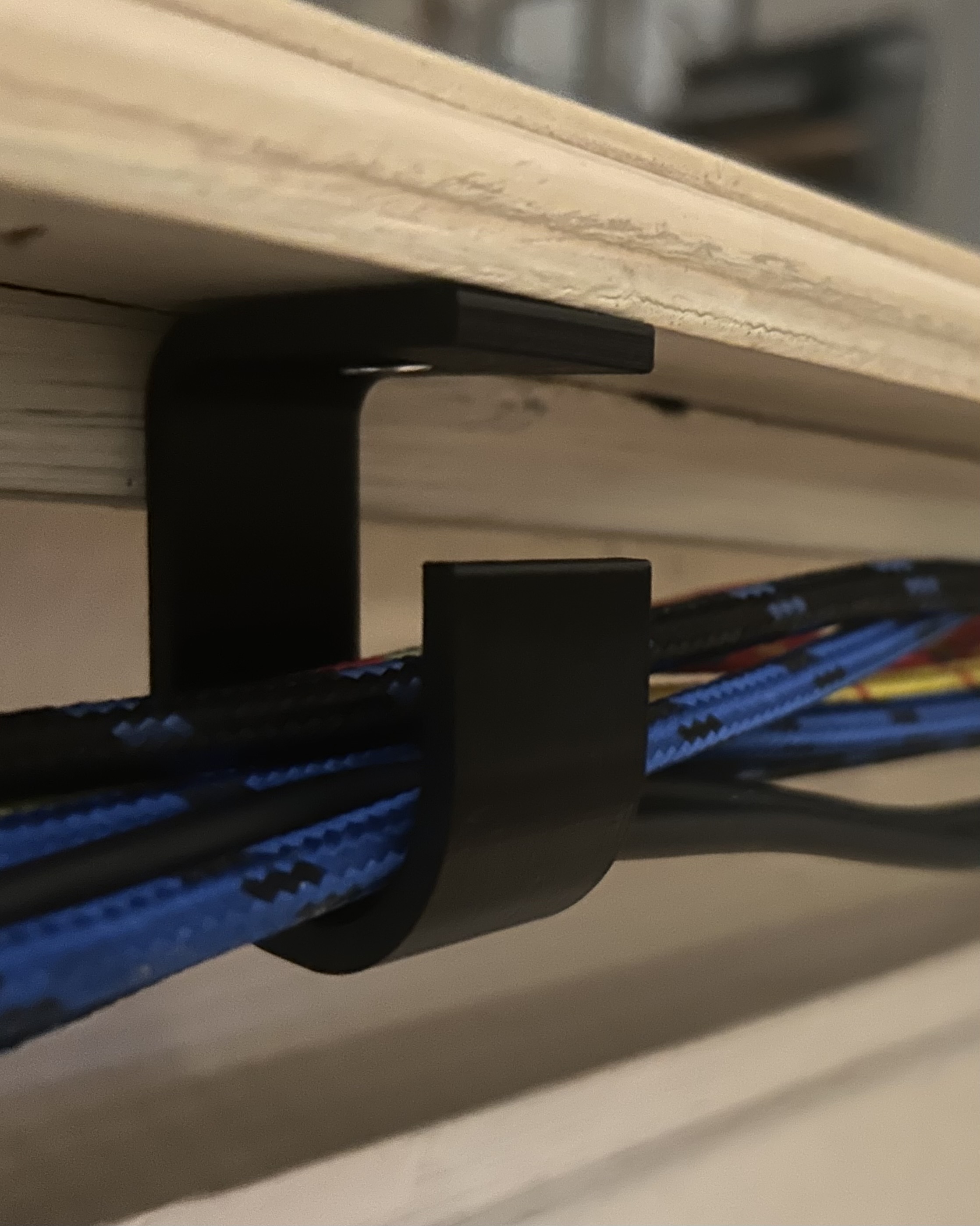 Cable bundle hook by Art&Flywork | Download free STL model | Printables.com