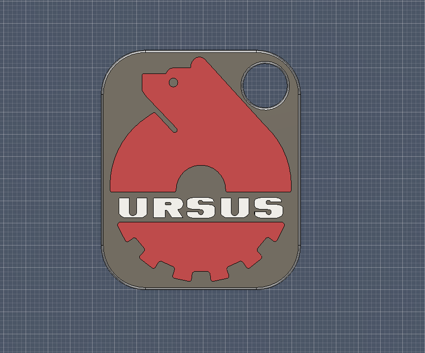 URSUS Logo par DISCO ZOHAN | Téléchargez gratuitement un modèle STL ...