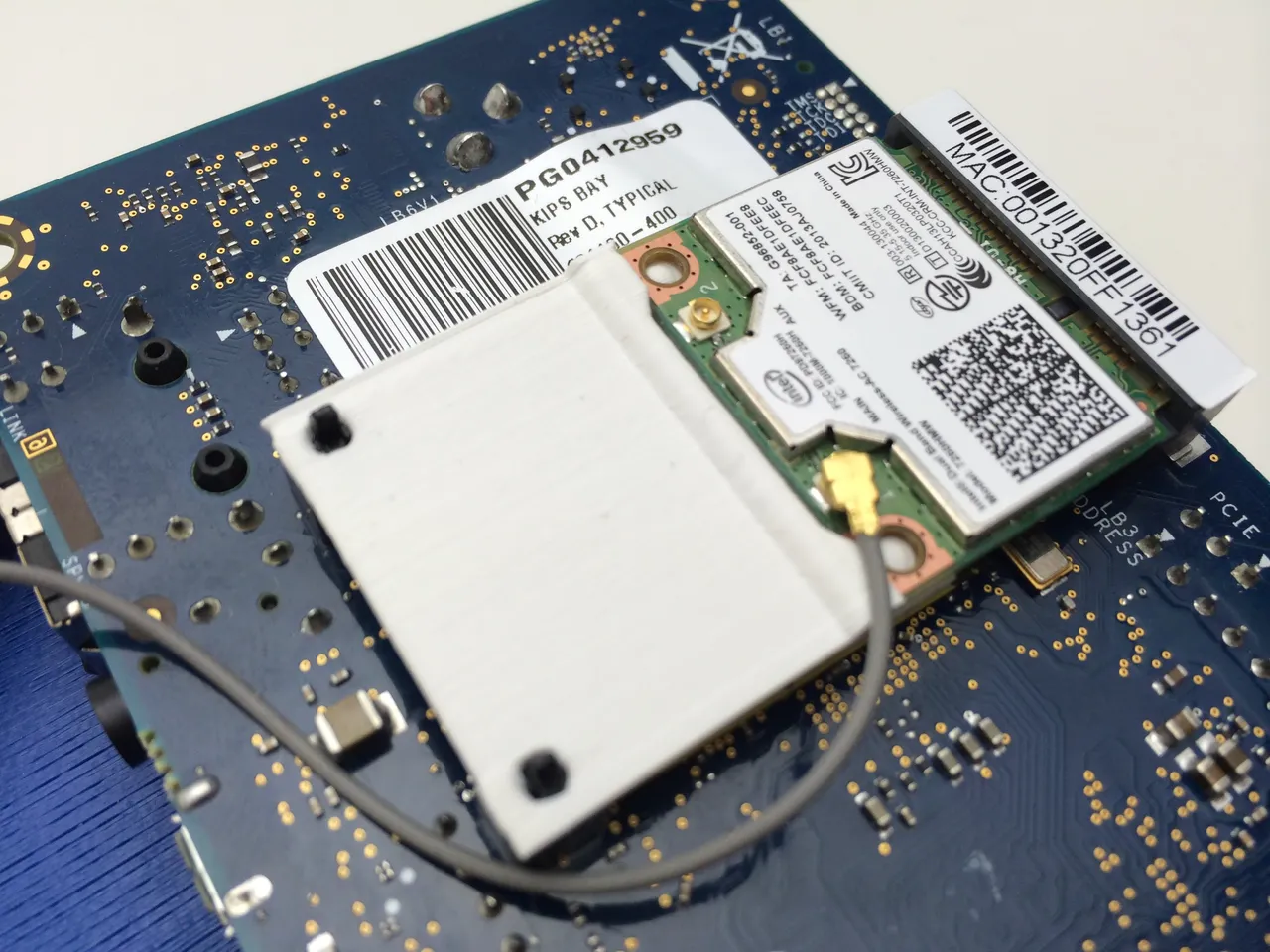 Mini PCIe extender from half size to full size by flummer | Download ...