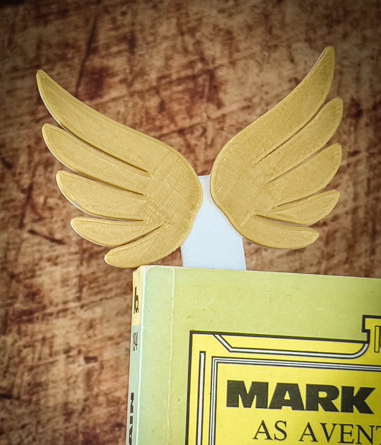 Wings Bookmark by João Paulo | Download free STL model | Printables.com