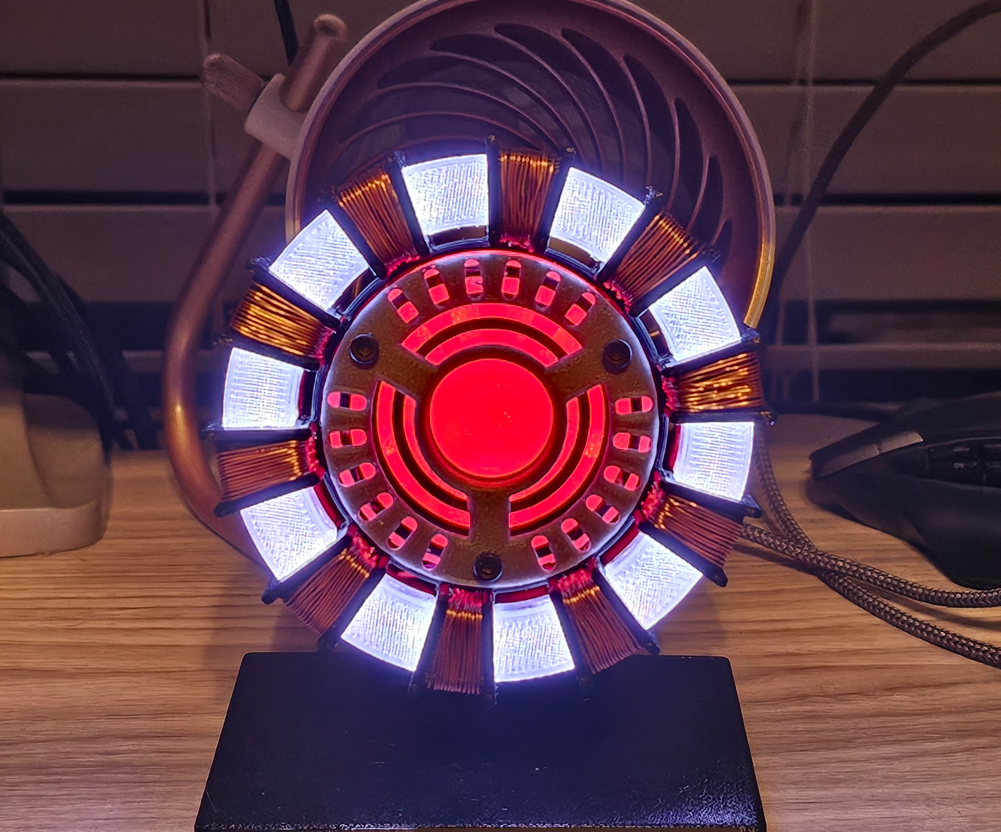Arc Reactor with Base Remix by Sean | Download free STL model ...