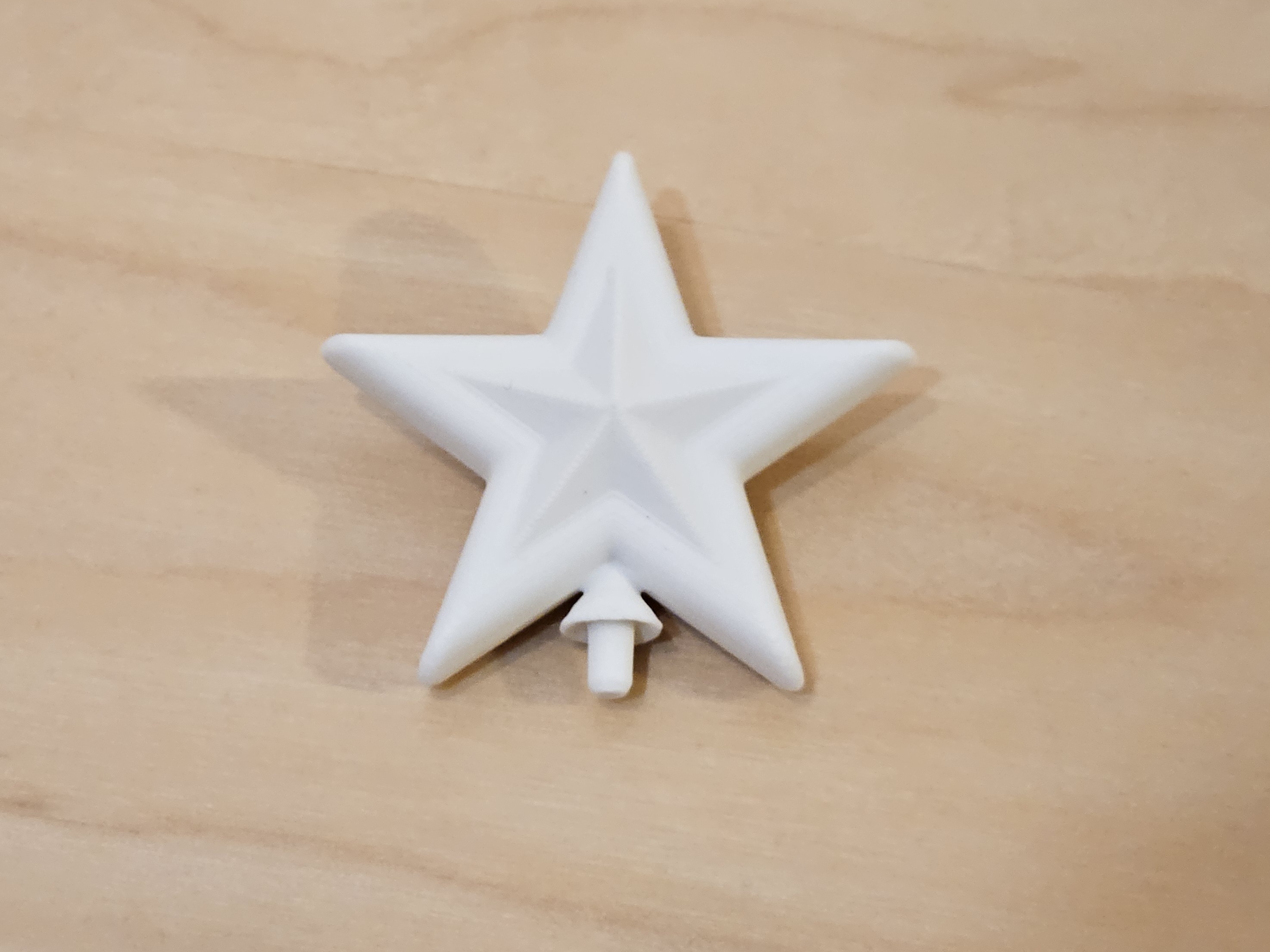 Christmas Star Tree Topper by Filamentos | Download free STL model ...