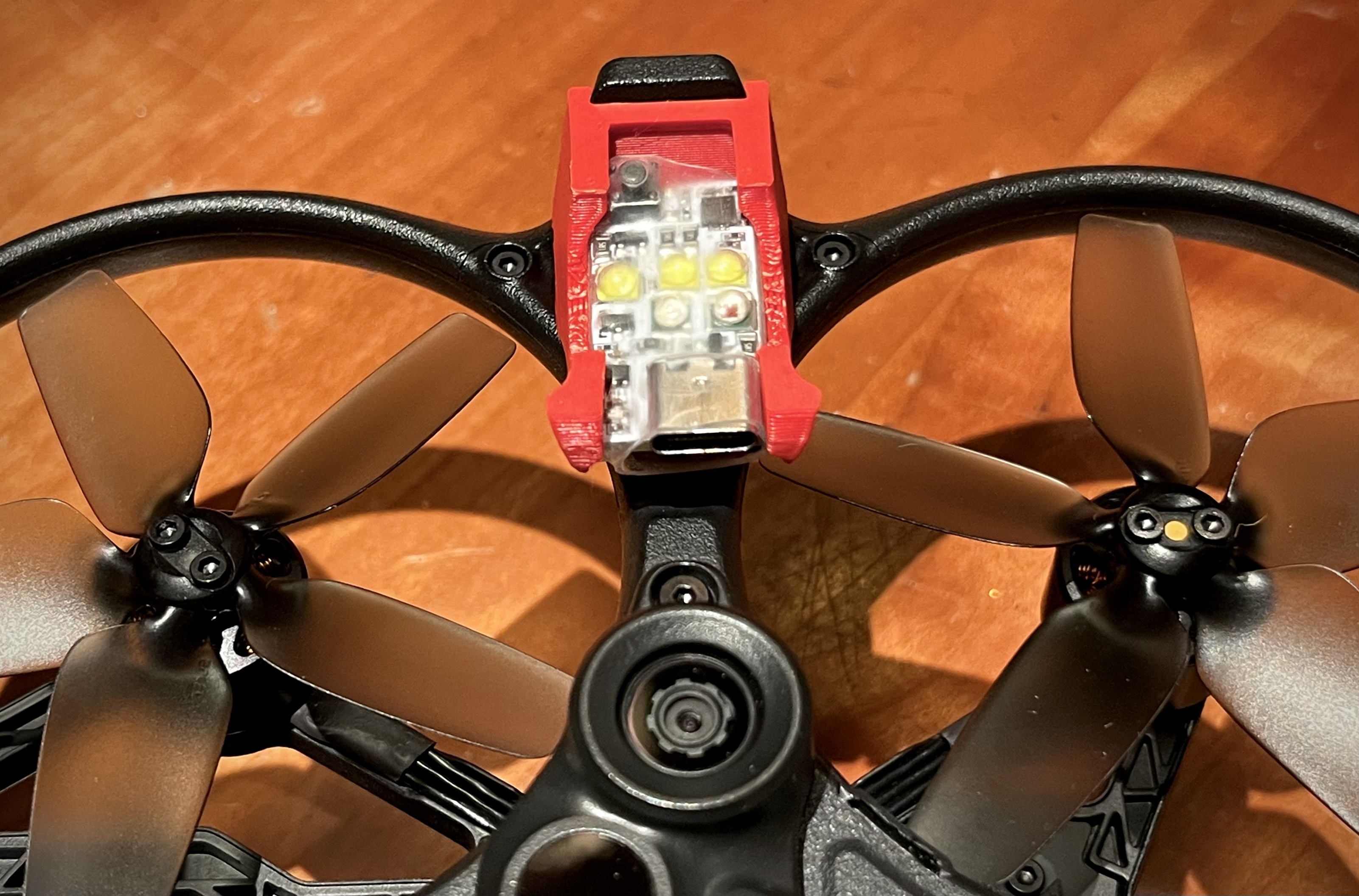 DJI Avata Strobe Anti Collision Night Light Snap-In holder by seanco ...