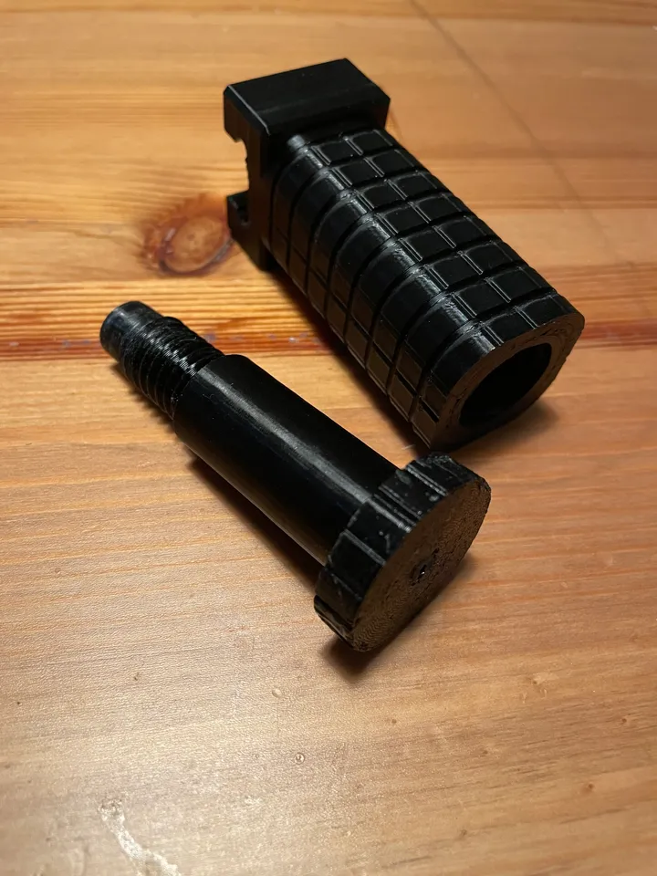 Picatinny Rail Vertical Grip by Nate.S | Download free STL model | Printables.com