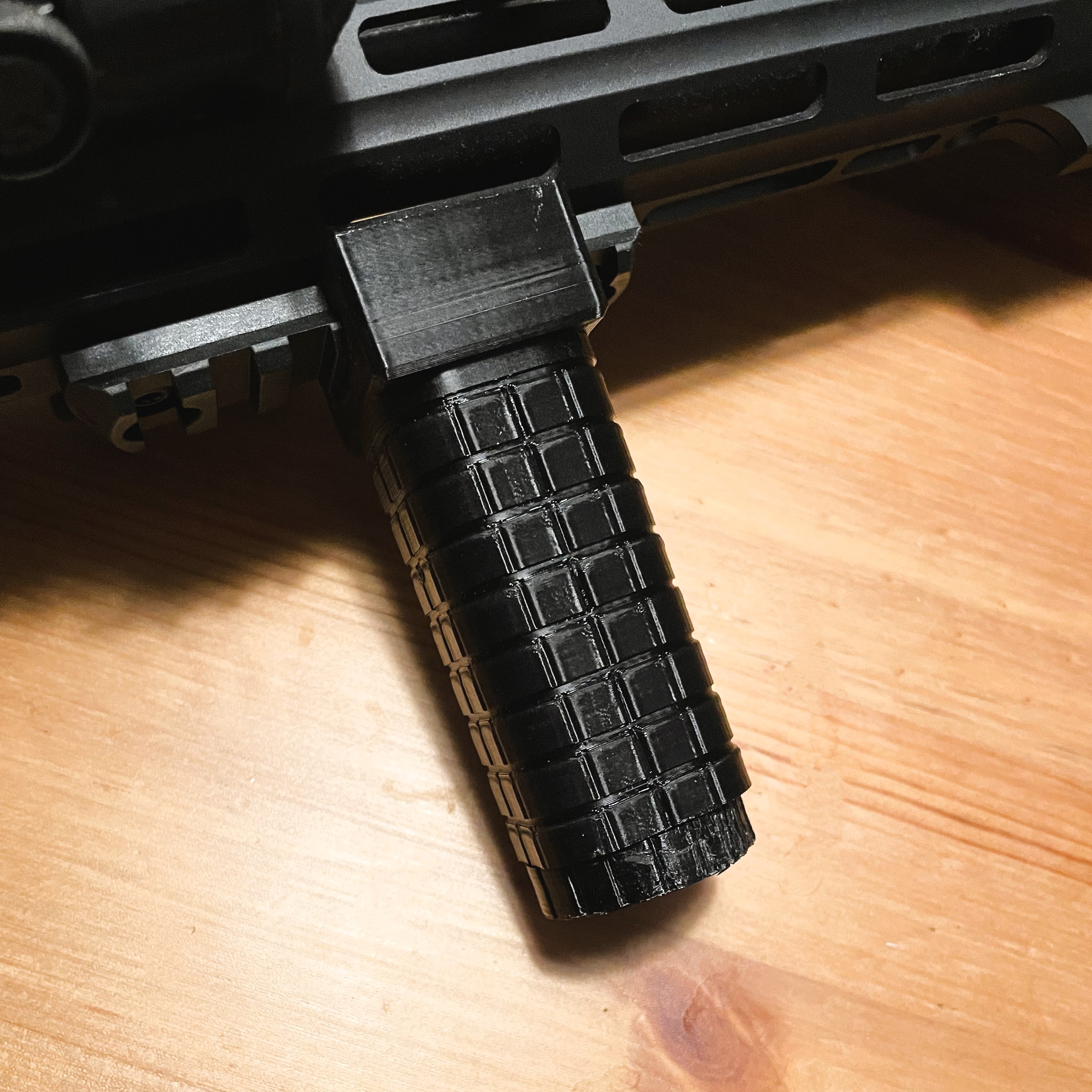 Picatinny Rail Vertical Grip by Nate.S | Download free STL model ...