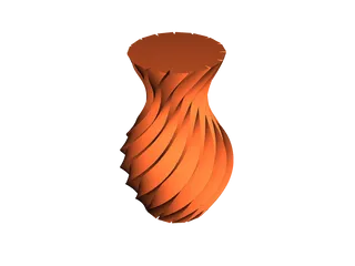 Twisting Pillars Vase by Jason Walker | Download free STL model ...