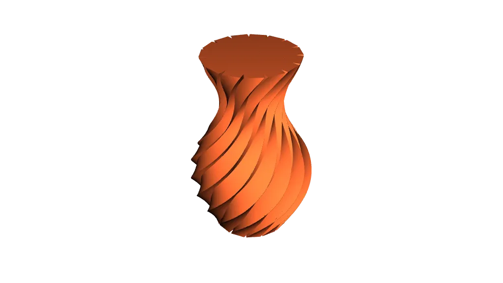Twisting Pillars Vase by Jason Walker | Download free STL model ...