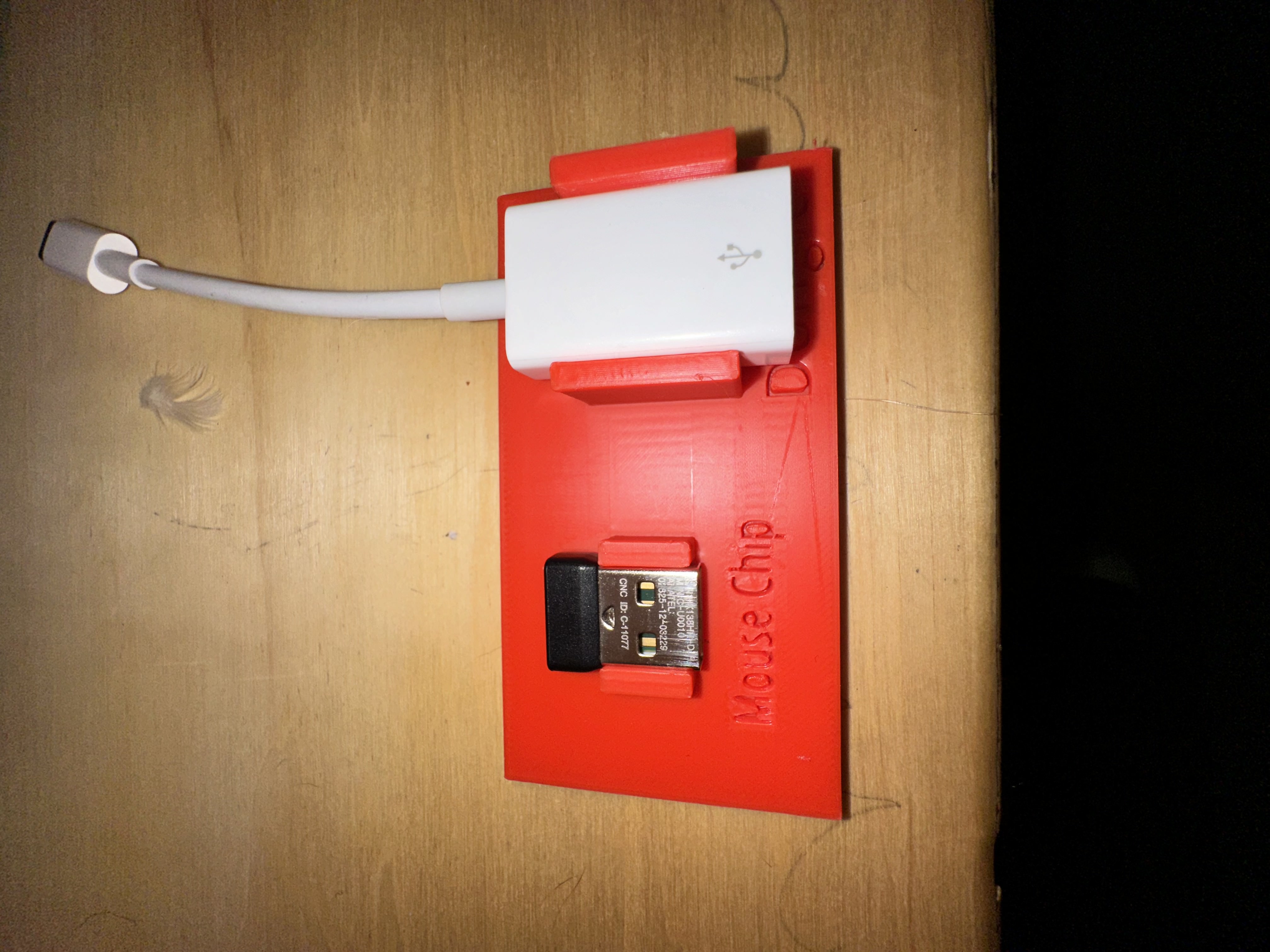 Dongle and Mouse Chip Holder by Just A Normal Maker | Download free STL ...