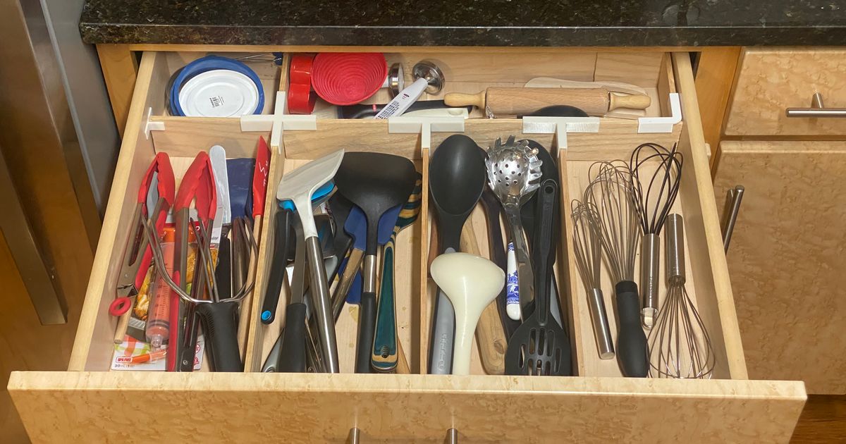 Drawer Divider Brackets for 1/4" Boards by jf_prints | Download free ...