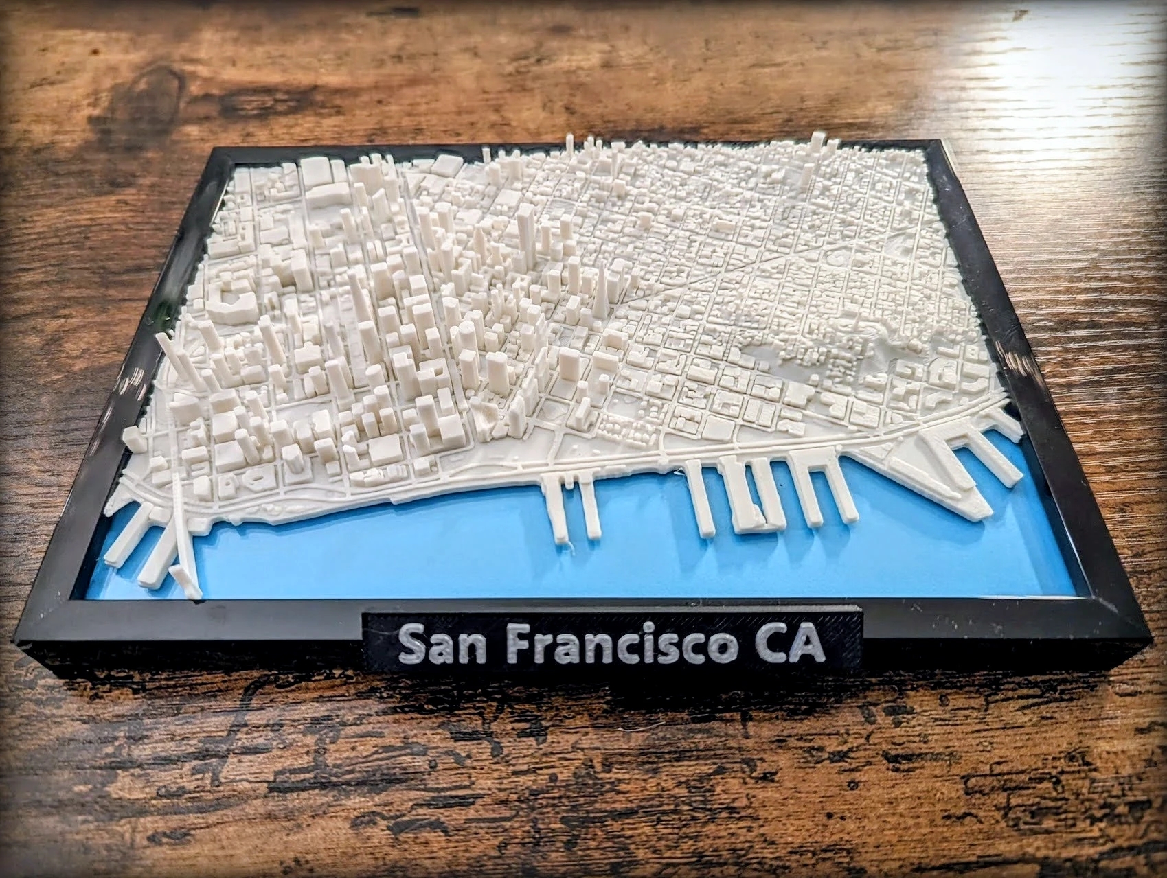 San Francisco California 3D Miniature by jarvizar | Download free STL ...