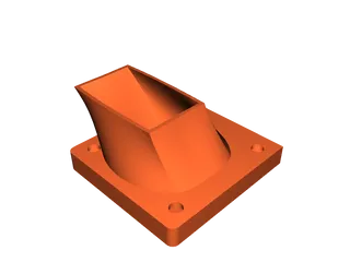 Ender 3 heat sink duct for externally mounted fan by Armour3D ...