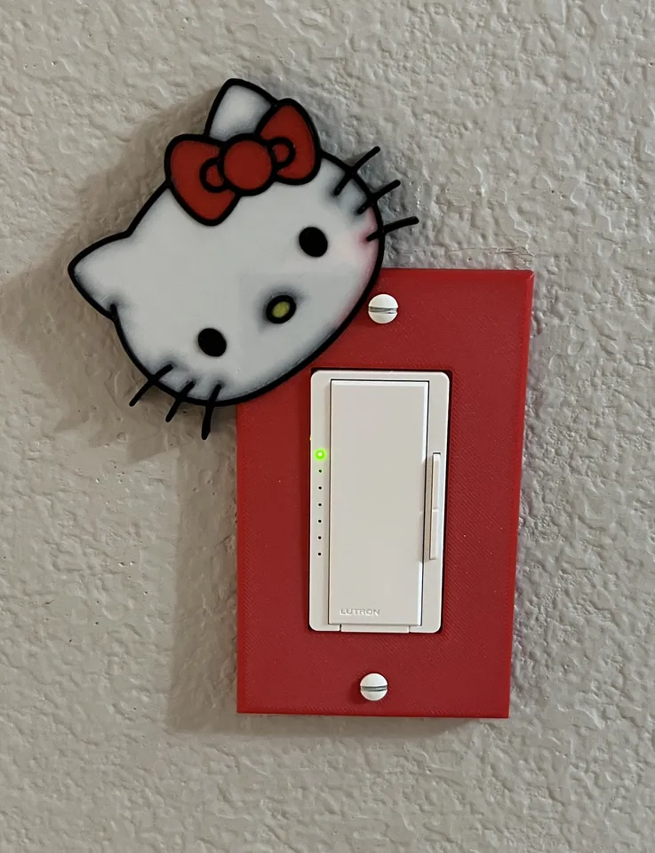 Hello Kitty Lightswitch / Outlet Cover Decora by Jason M. | Download ...