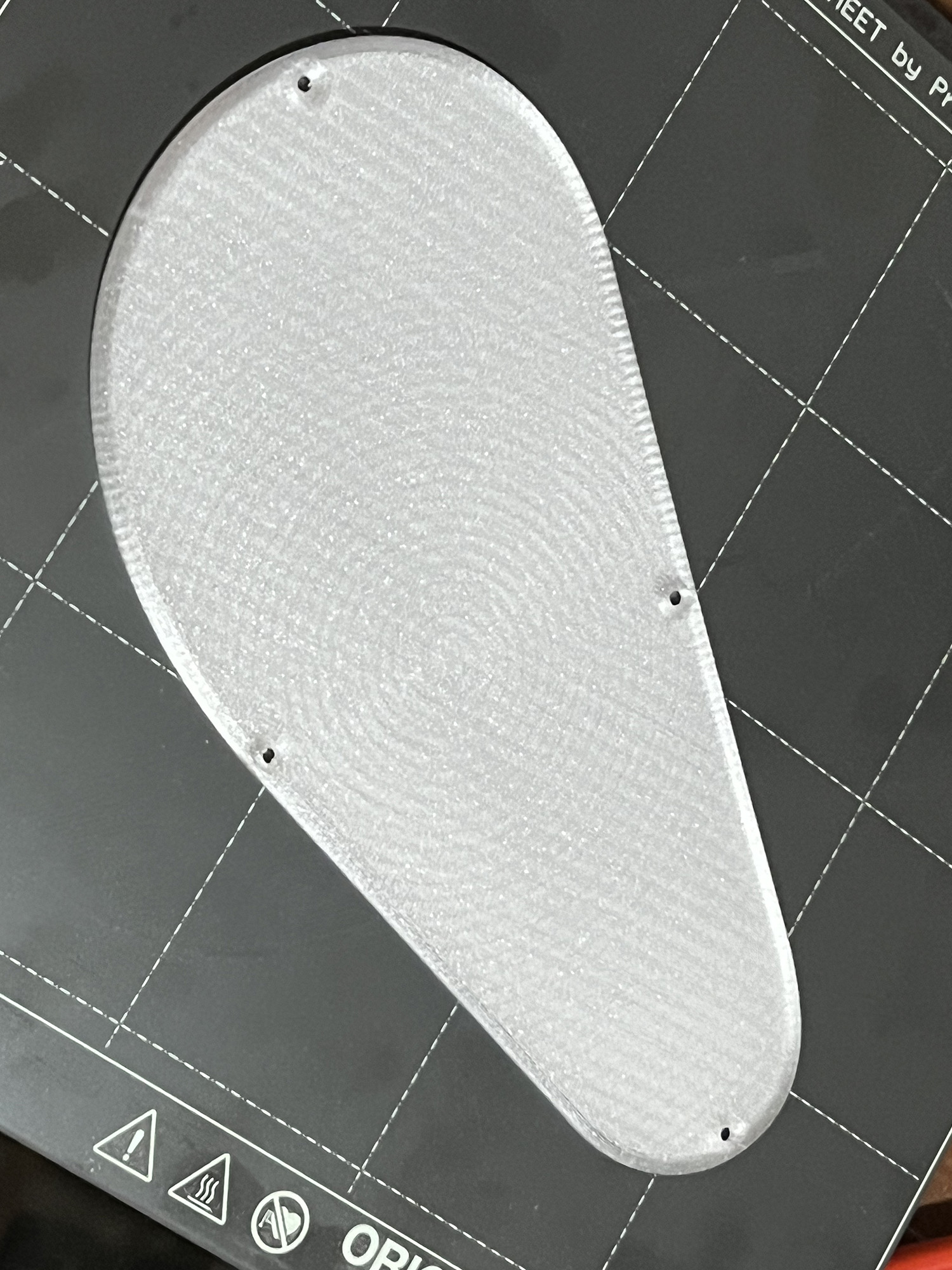 Guild Pilot Bass back plate by Damp Rabbit | Download free STL model ...